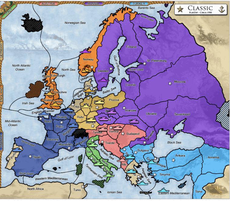 THE DIPLOMATICON – A site for the game of Diplomacy played online